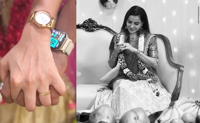 Ashu Reddy's Viral Engagement Pictures A Promotional stunt - Great Andhra