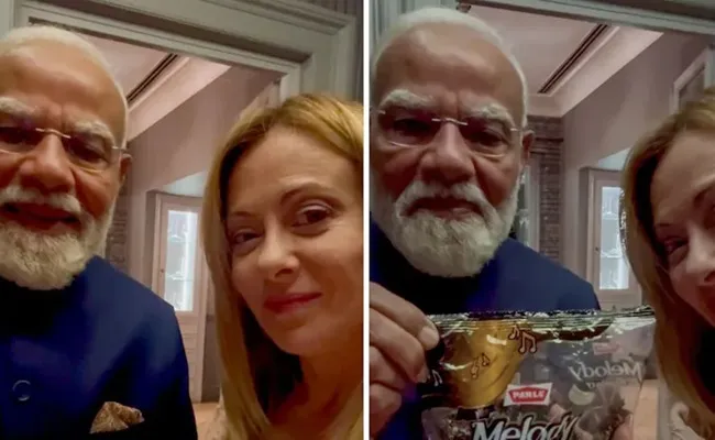 Modi Gives Parle Melody A Free Global Ad - Great Andhra