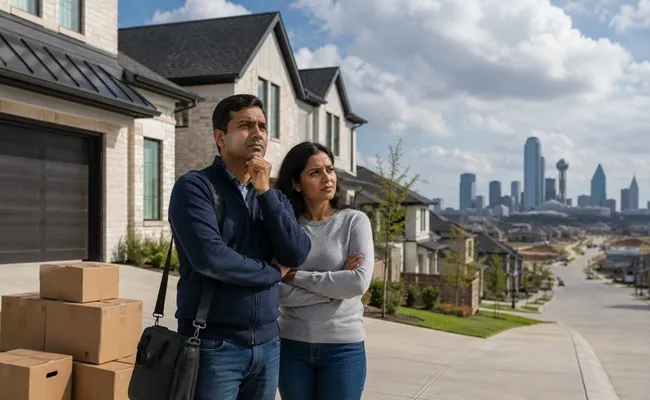 H-1B Crackdown Hits Indian Housing Boom In Dallas - Great Andhra