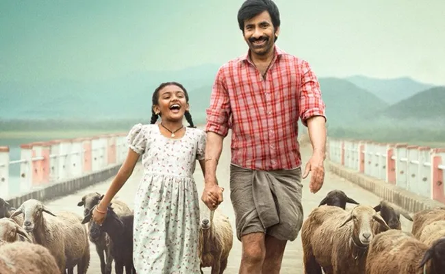 Glimpse: Ravi Teja Trades Mass For Emotion In Irumudi - Great Andhra